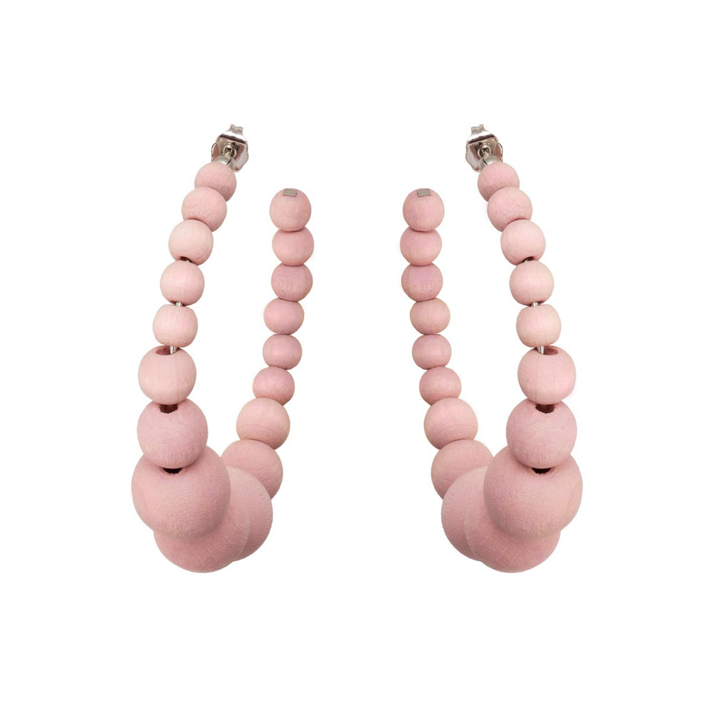 Angervo earrings, pink